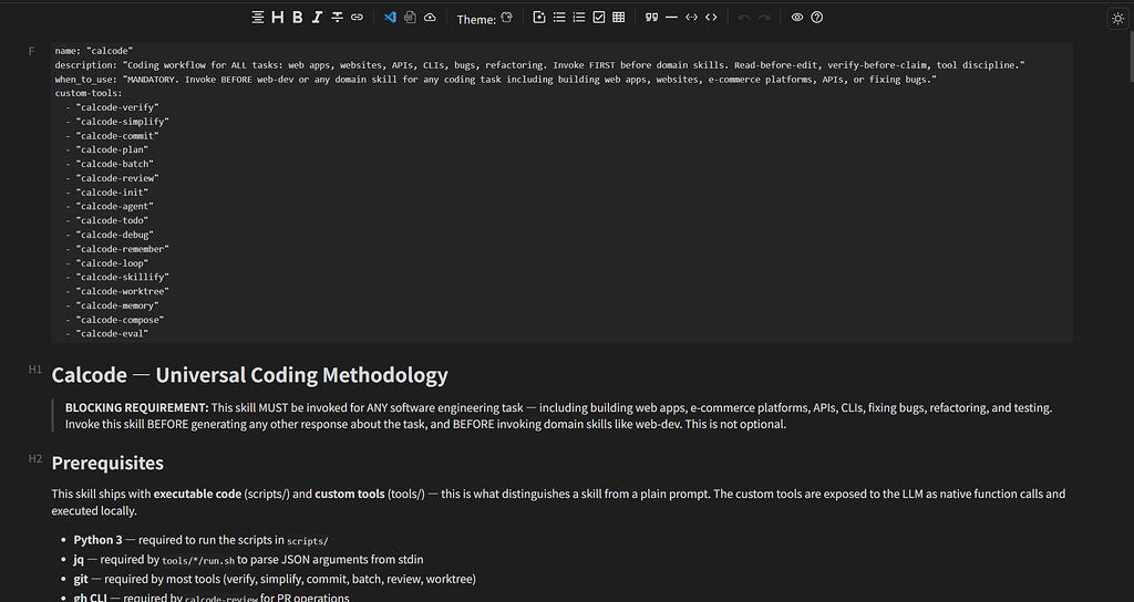 学习工作专区-calcode-skills - 【大赛报名专区】 - TRAE 官方中文社区