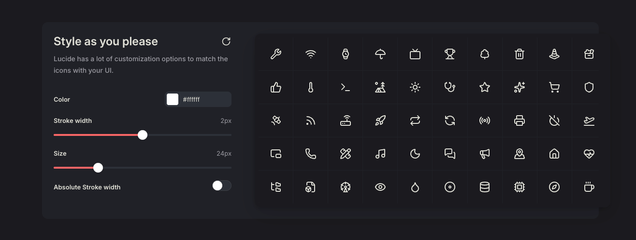 好用的开源图标库推荐：Lucide Icons - 互动交流 - TRAE 官方中文社区