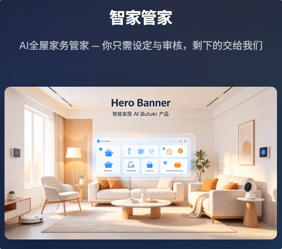 生活娱乐赛道 + 智家管家 — 家务消失术：你的AI全能管家 - 【大赛初赛专区】 - TRAE 官方中文社区